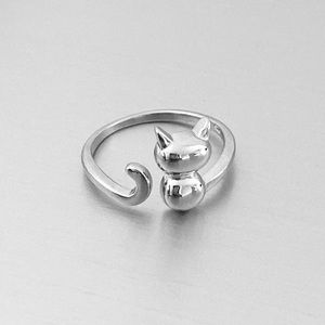 Jewelry | Sterling Silver Cat Ring | Poshmark